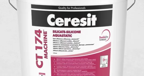 Ceresit CT174 Machine | Tynk Silikatowo-Silikonowy do Aplikacji ...